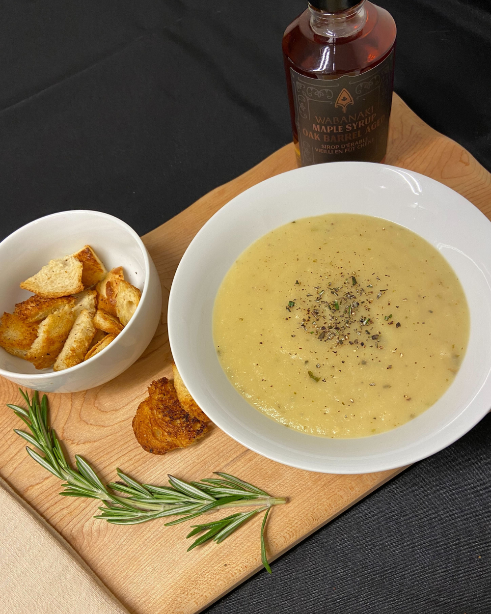 Roasted Parsnip Maple Soup - Wabanaki Maple