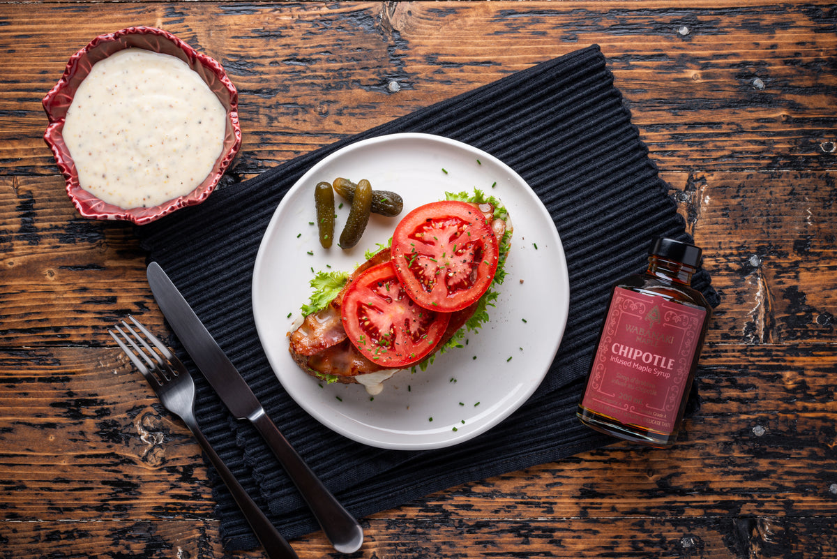 Chipotle Maple Syrup & Grainy Mustard Sauce | Quick & Easy Sauce